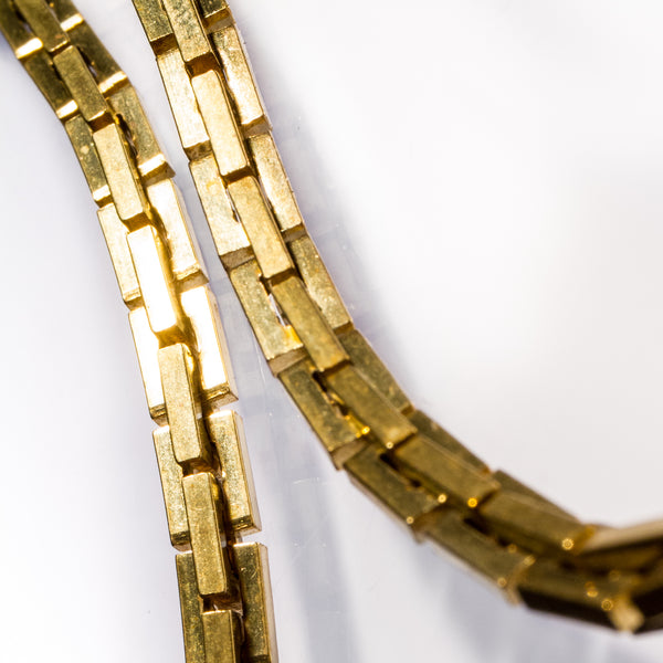 LONG BOSTON CHAIN LINK DUSTERS IN BRASS | K/LLER Collection Jewelry – K ...